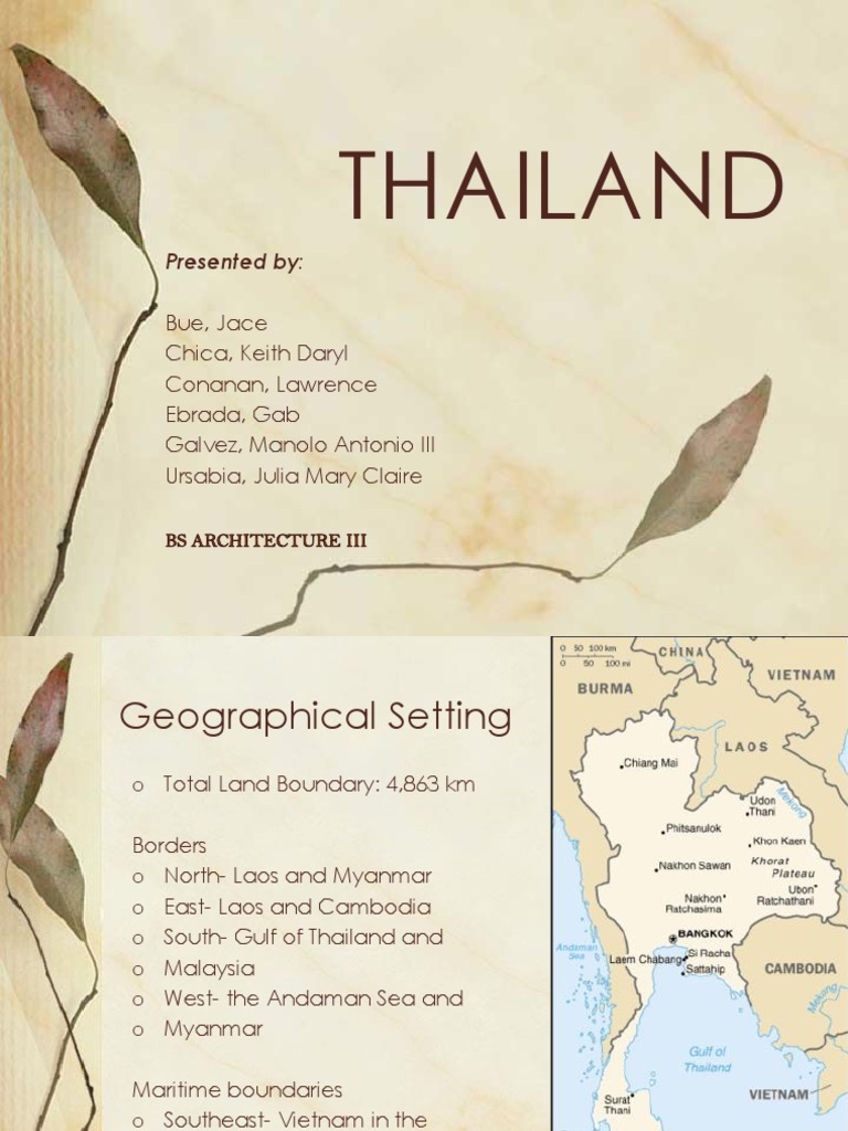 Thailand: Presented by | PDF | Religion And Belief