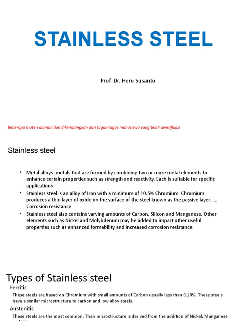 Hs - Stainless Steel | PDF | Stainless Steel | Steel