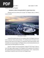 Philippine Arena: Key Facts & Features | PDF | Building Engineering ...