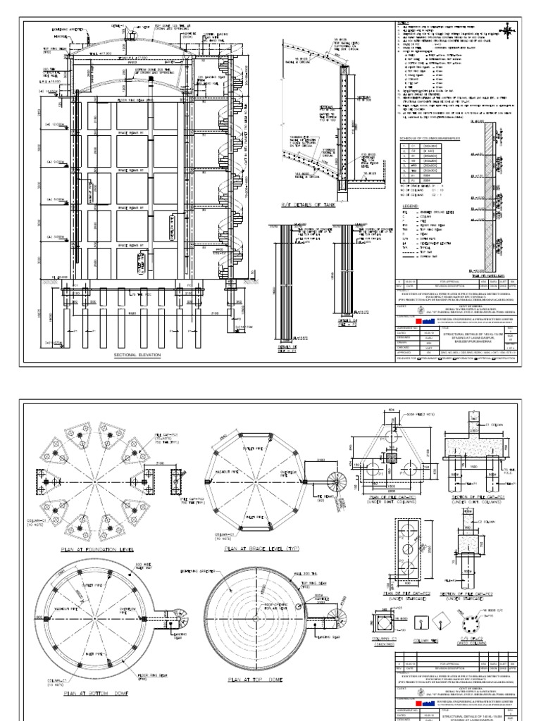 Sectional Elevation: Legend | PDF | Hydraulic Engineering | Transparent ...