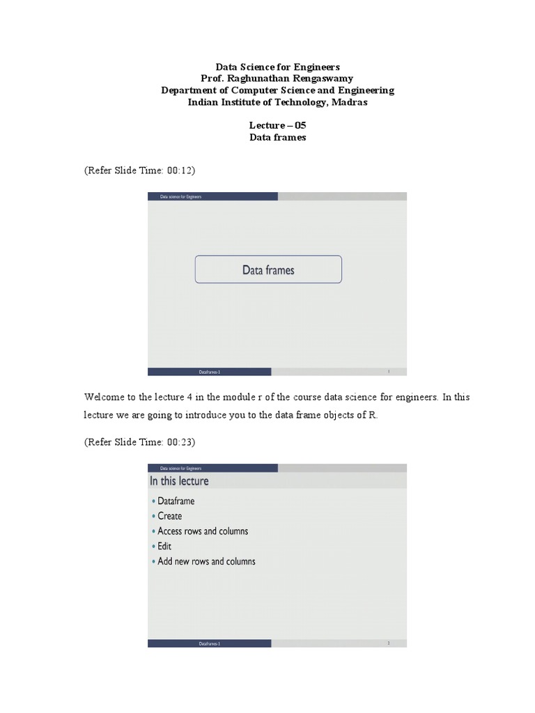 Understanding Data Frames: A Comprehensive Guide to Working with ...