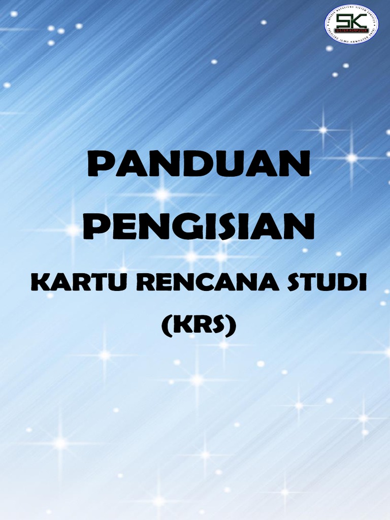 Panduan Pengisian KRS Terbaru | PDF