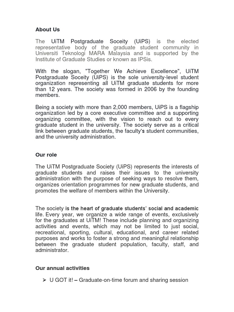 About UIPS PDF | PDF | Career & Growth