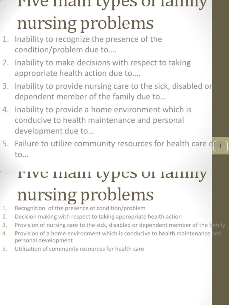 Family Nursing Process | PDF | Health Care | Nursing