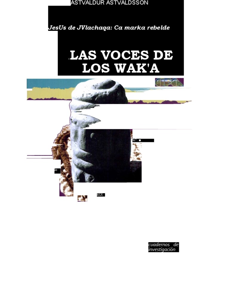 Las Voces de Los Waka | PDF | Conocimiento | Teoría