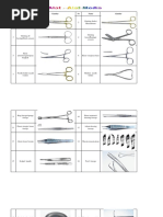 54 Basic Surgical Instruments | PDF