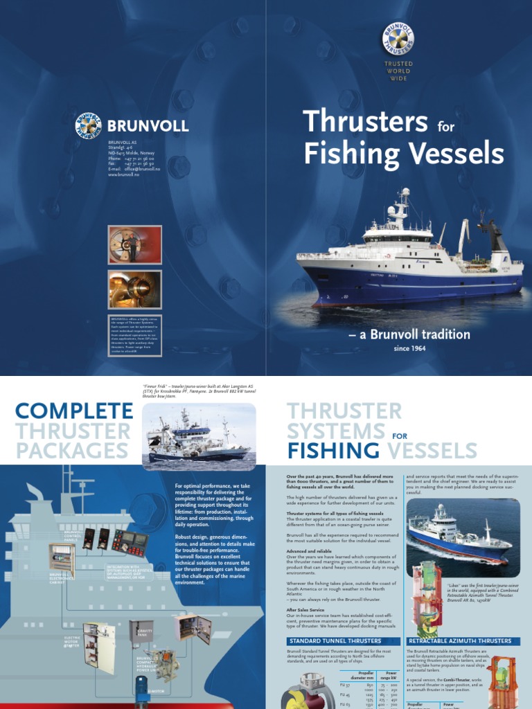 Fishing Vessel Brochure 2009 | PDF | Ships | Watercraft