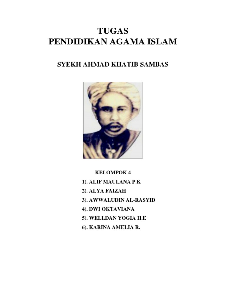 Syekh Ahmad Khatib Sambas | PDF