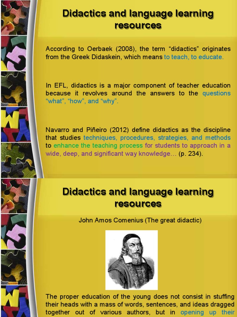 An Analysis of Resources for Language Learning: Materials, Tools, and ...