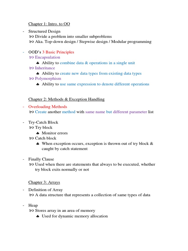 Encapsulation Inheritance Polymorphism | PDF | Inheritance (Object ...