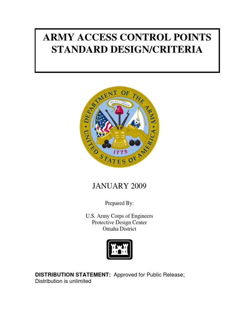 Army Access Control Points | PDF | United States Army | Traffic
