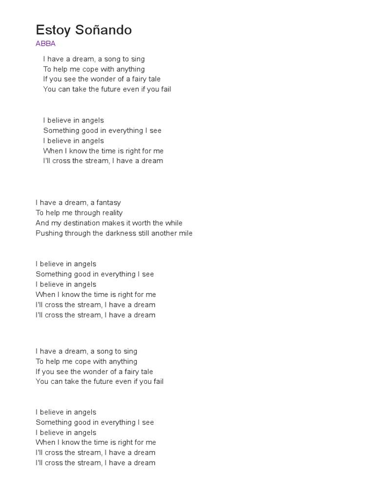 Letra Abba | PDF