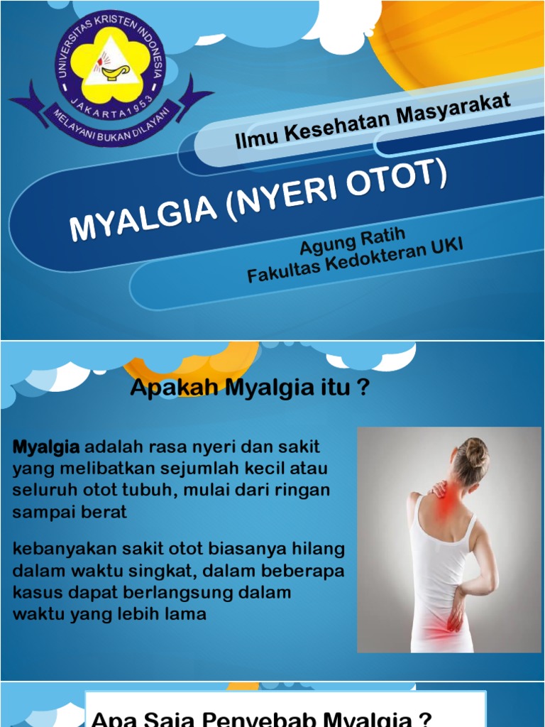 Panduan Lengkap Myalgia dan Penanganannya | PDF