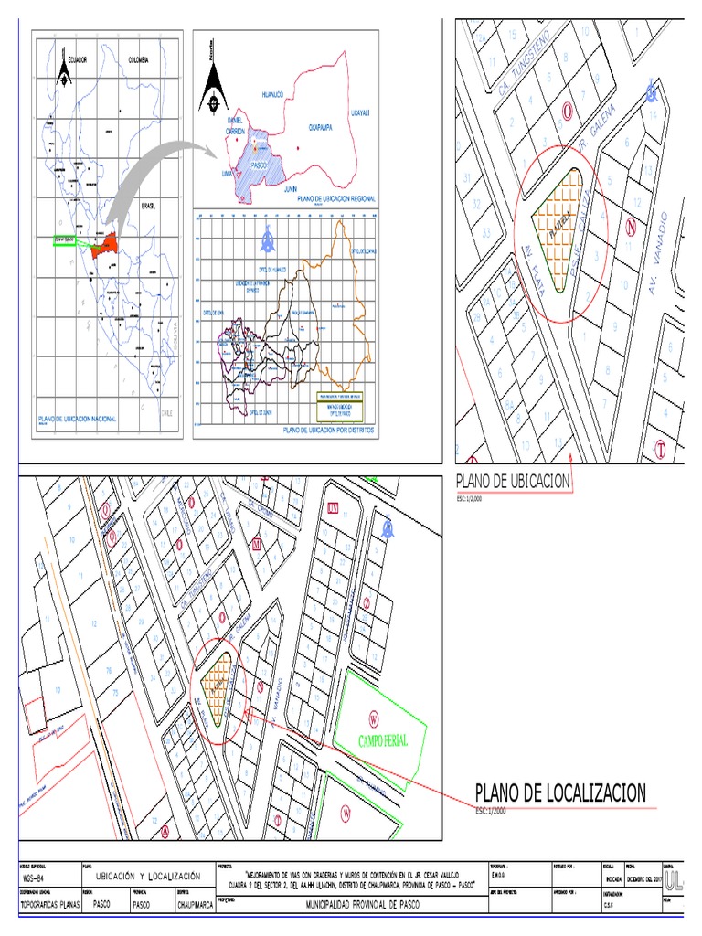 0.ubicacion y Localizacion-A3 | PDF | Perú