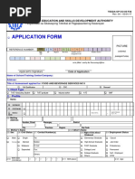 Rwac Template For Assessment | PDF