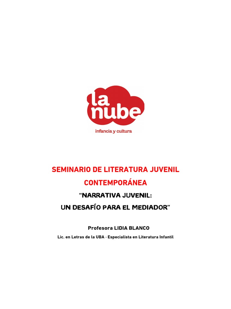 La Nube | PDF | Literatura infantil | Autor