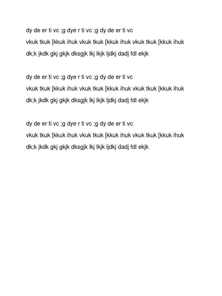 Hindi Typing Lesson 8 | PDF