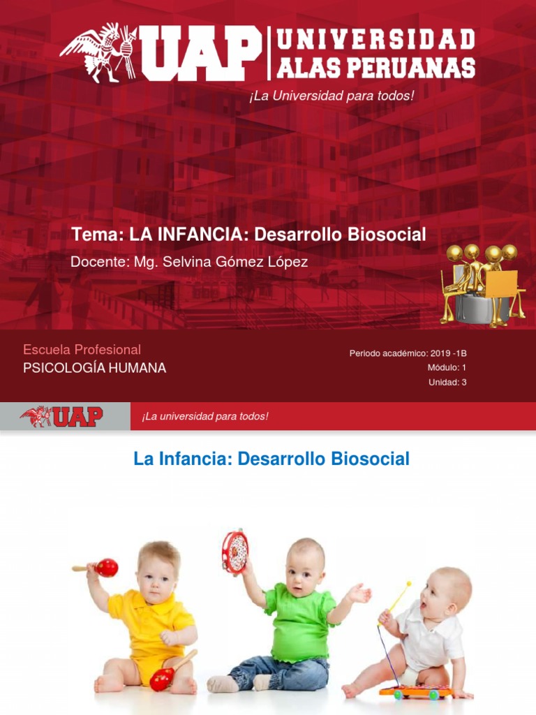 Semana 5 - La Infancia Desarrollo Biosocial | PDF | Handedness | Cráneo