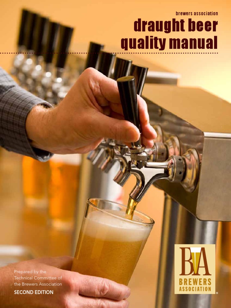 Draught Beer Quality Manual - 2nd Edition | PDF | Tap (Valve) | Brewing