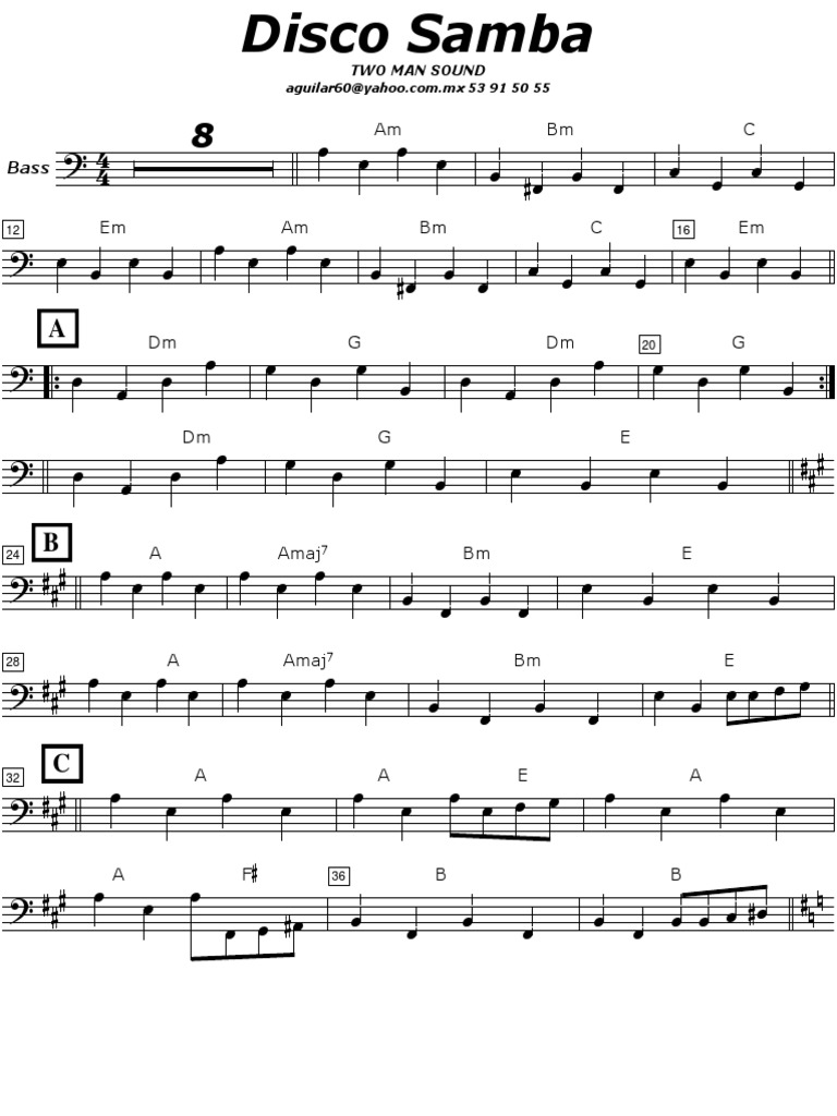 Disco Samba Bass | PDF | Des sports