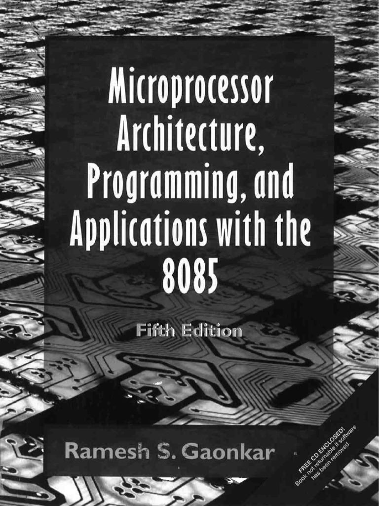 8085 Microprocessor Architecture Guide | PDF