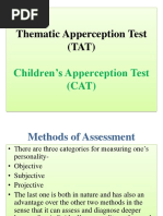 Thematic Apperception Test. Administration and Interpretation of The ...