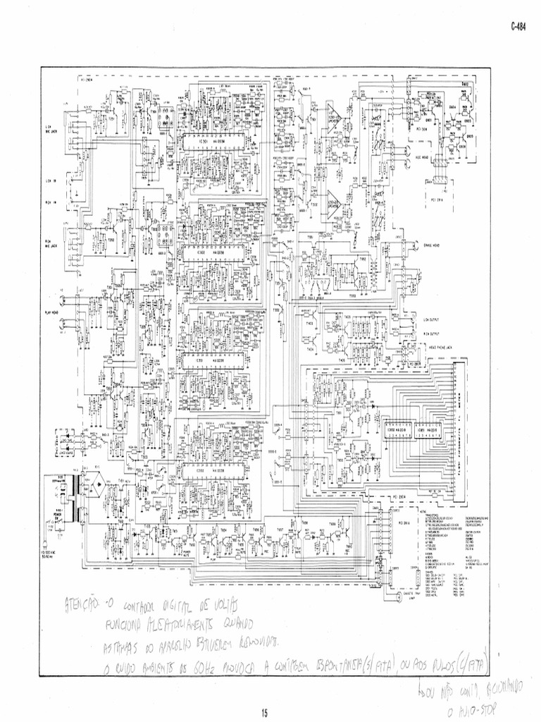 Gradiente D-II C-484 Schematic | PDF