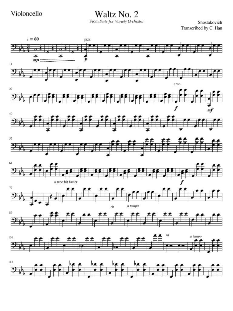 Violin I Violoncello | PDF | Classical Music | Musical Forms