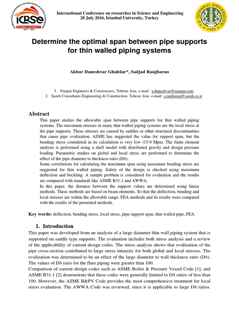Determine-The-Optimal-Span-Between-Pipe Supports-For-Thin-Walled-Piping ...