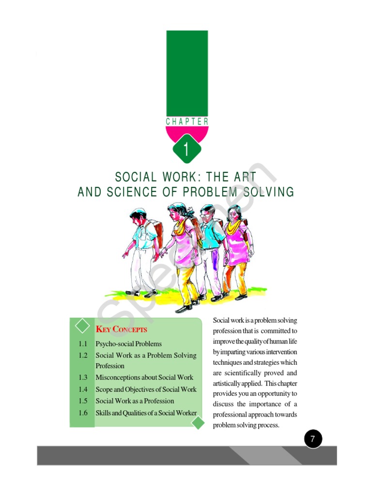 Social Work: Art and Science of Solutions | PDF | Social Work | Social ...