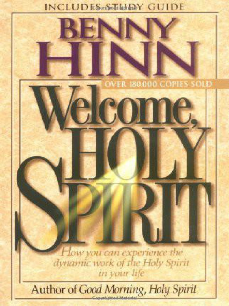 Welcome, Holy Spirit How You Can PDF | PDF | Resurrection Of Jesus | Jesus