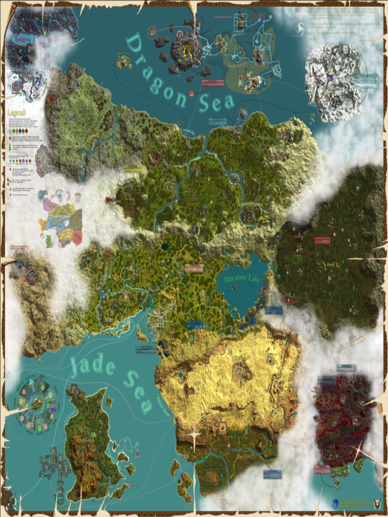 Map of Ancaria | PDF