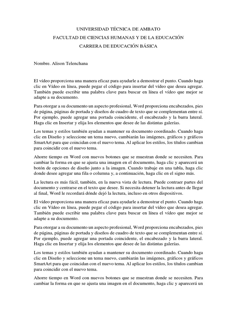 Alison Daniela Telenchana Acosta | PDF | Point and Click | Vídeo