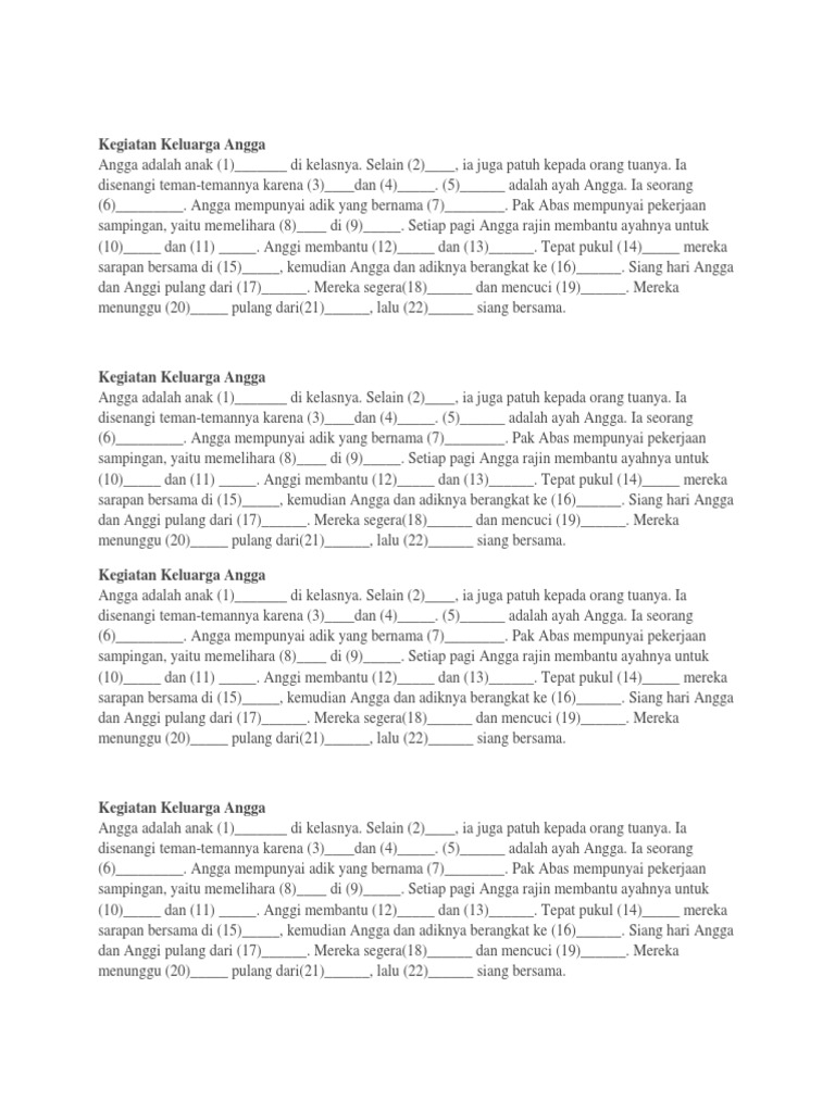 Cerita Rumpang | PDF