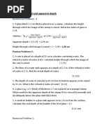 Linear Expansion - Problems and Solutions | PDF | Thermal Expansion | Heat