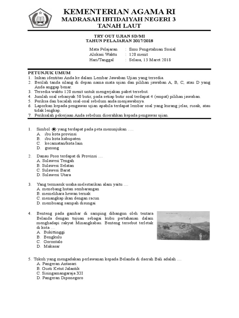 Soal Try Out Ips | PDF