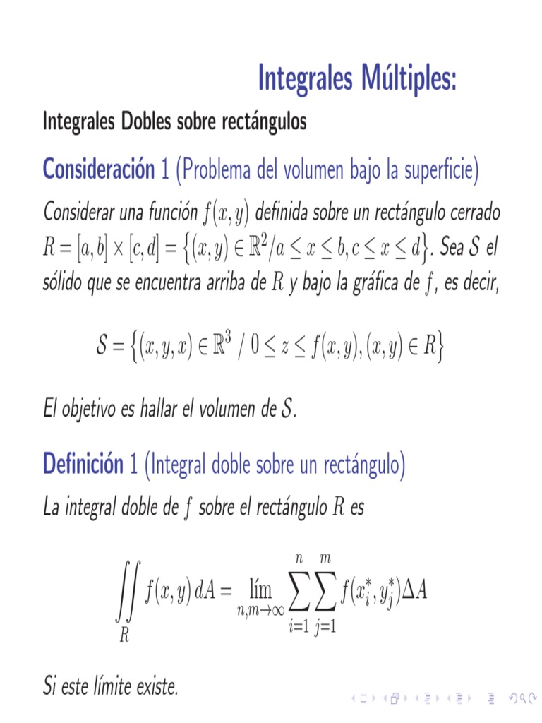 Teoria Integrales Multiples 002 PDF | PDF | Integral | Análisis matemático