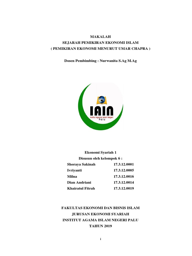 Spei Umer Chapra | PDF