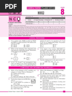 Icso Sample Paper Class-5 2025-26 | PDF | Computer Data Storage | Computer Network