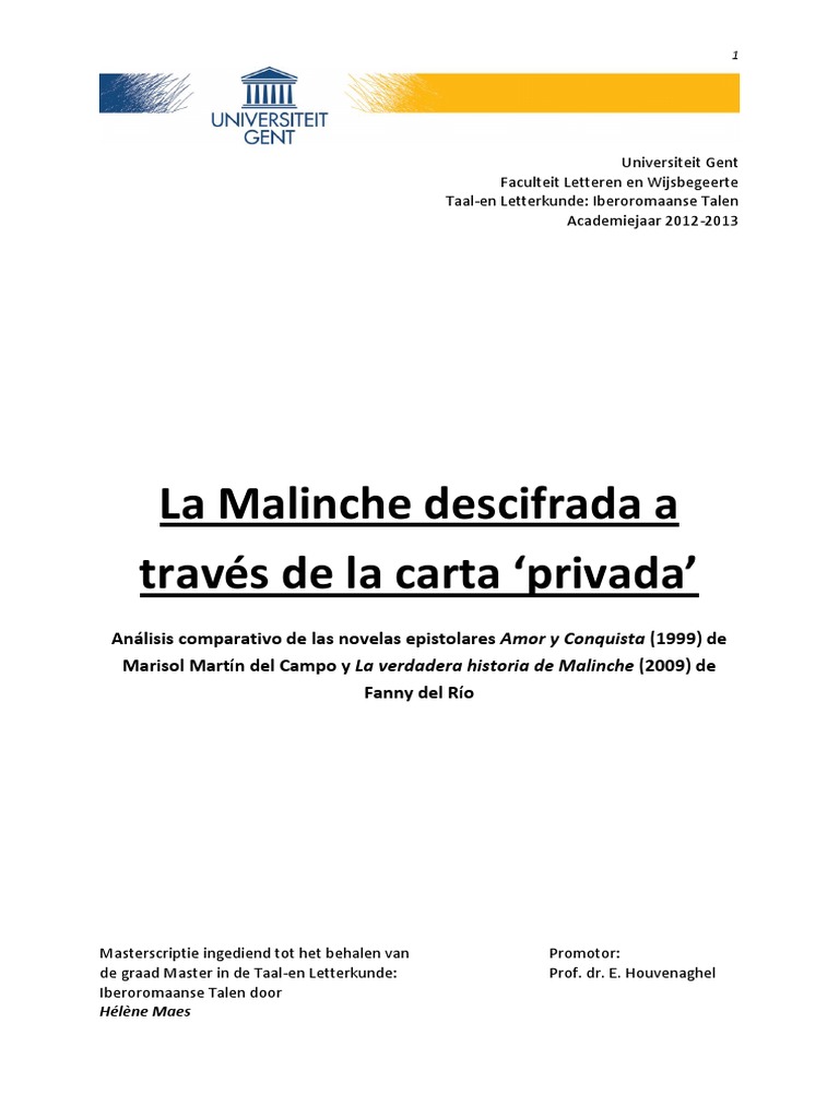 La Historia de La Malinche | PDF | México | Novelas