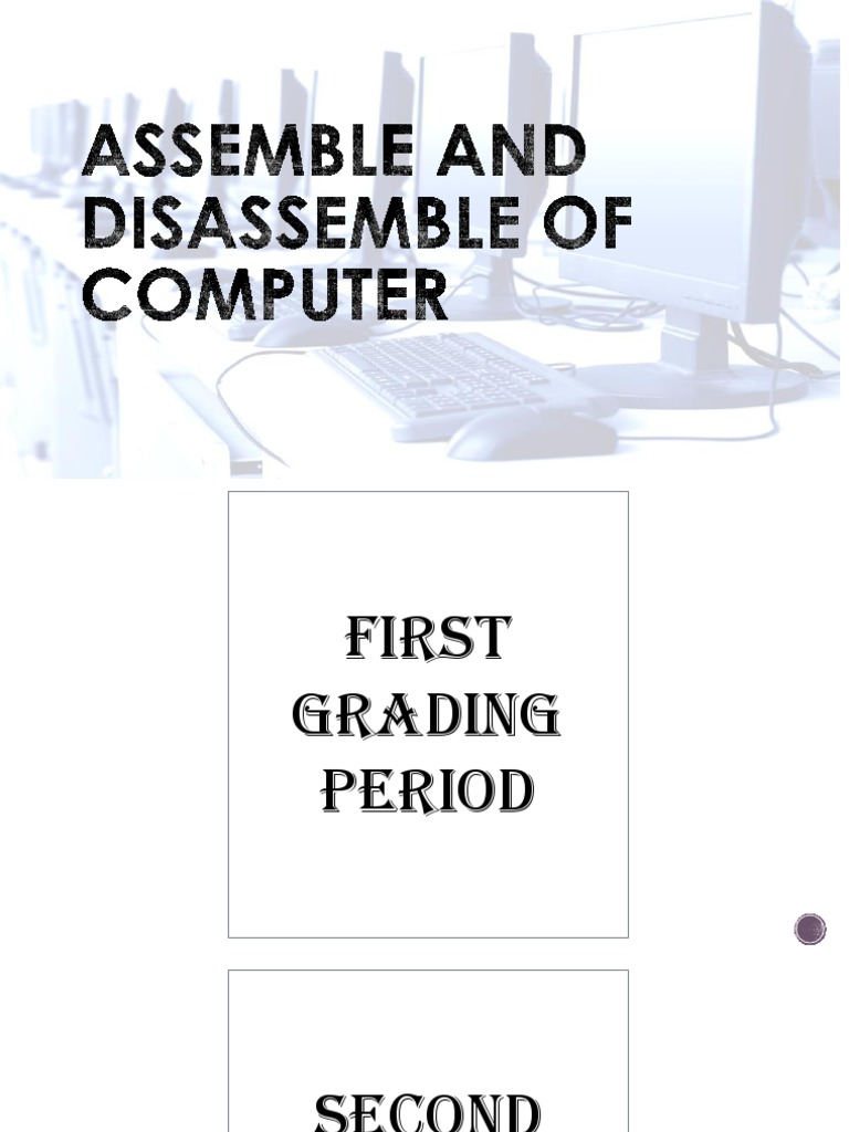 PC Assembly & Disassembly Guide | PDF | Electrical Connector | Personal ...