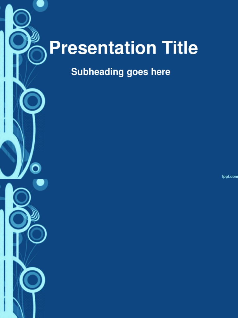 Presentation Title: Subheading Goes Here | PDF