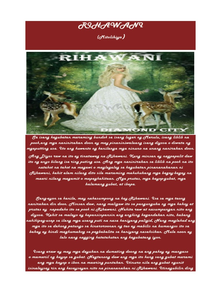 Rihawani: (Mitolihiya | PDF