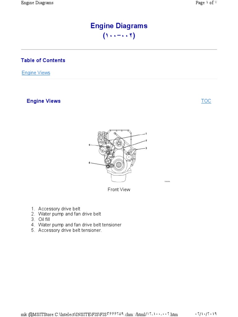 Engine Diagrams | PDF | Turbocharger | Internal Combustion Engine