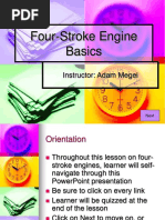 Four-Stroke Engine Basics Guide | PDF | Internal Combustion Engine ...