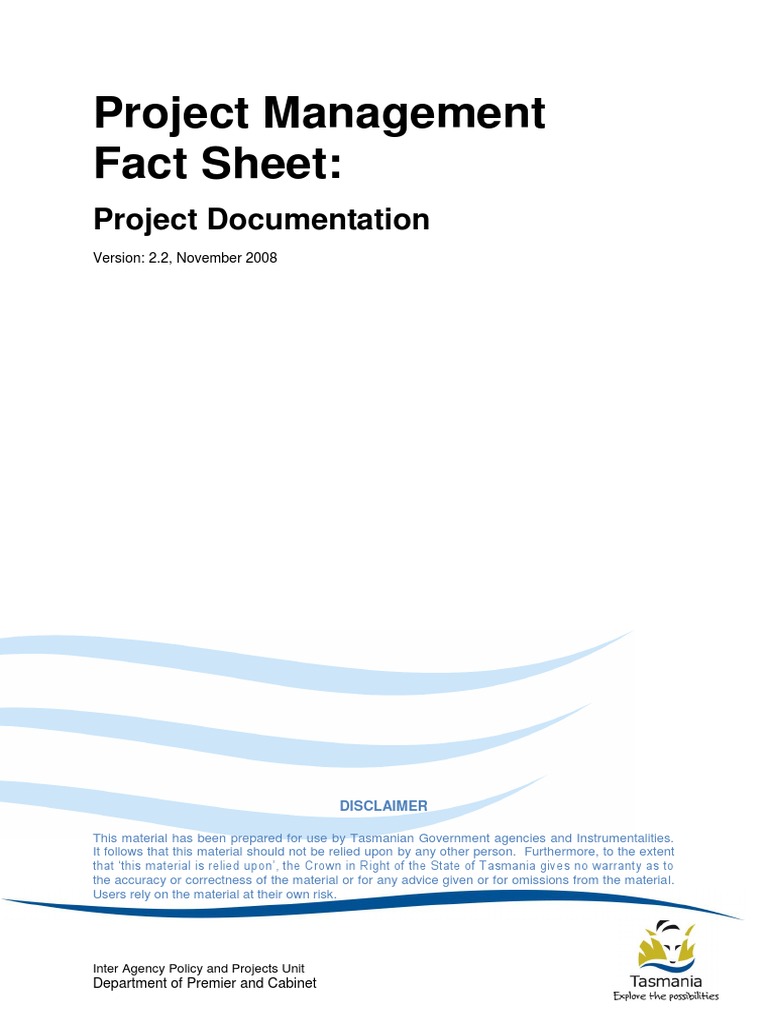 Fact Sheet Project Documentation | PDF | Project Management | Risk ...