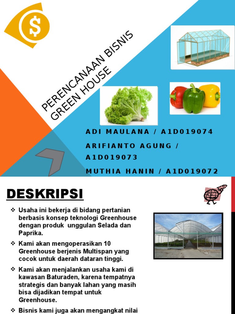 Perencanaan Bisnis Green House | PDF