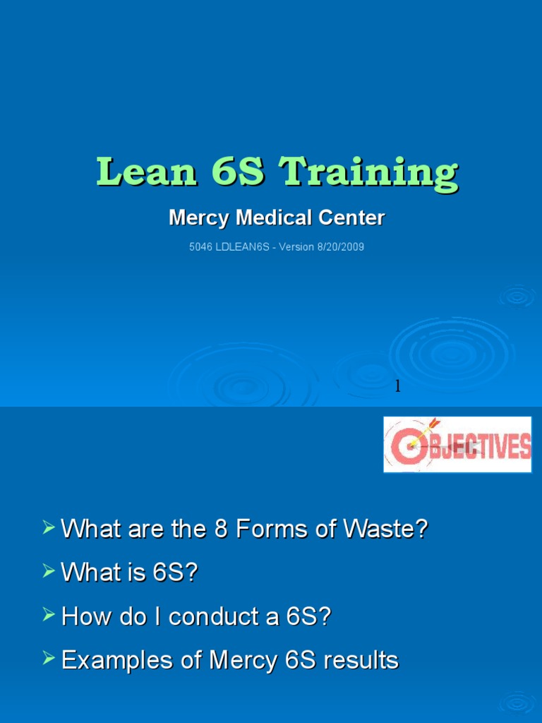 6S Training Presentation | PDF