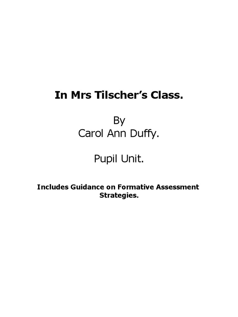 A Close Analysis of Childhood Memories Evoked in Carol Ann Duffy's Poem ...