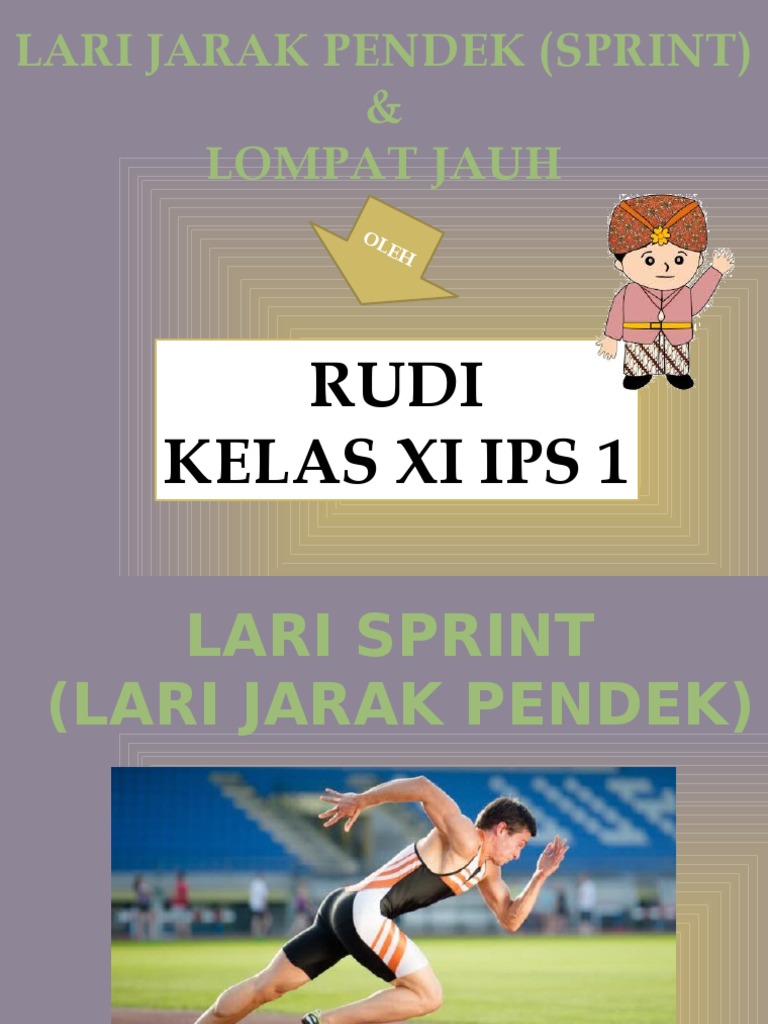 Lari Sprint Dan Lompat Jauh | PDF